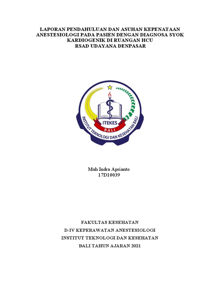 Muh Indra Aprianto - 17d10039 - LP Askan Syok Kardiogenik | PDF