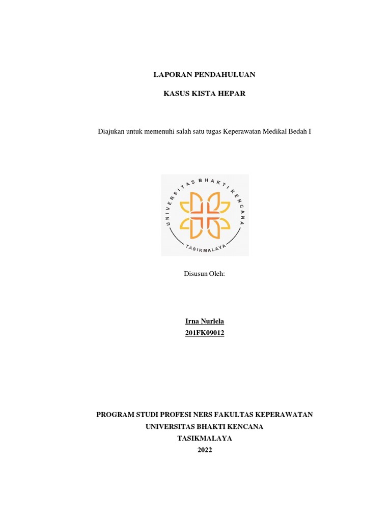 LP Kista Hepar Ibs - Irna Nurlela | PDF