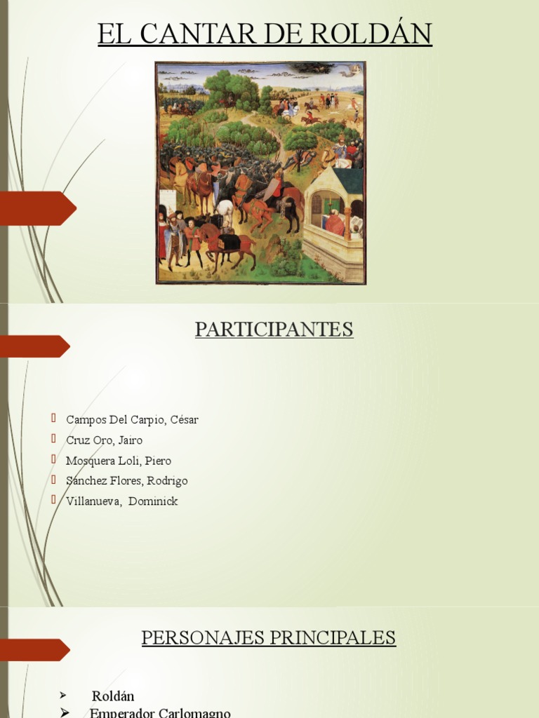 El Cantar de Roldan | PDF
