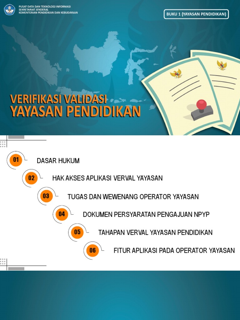 Verval Yayasan Pendidikan 31 Agustus Ver2 Final 4 Maret 21 Yayasan | PDF