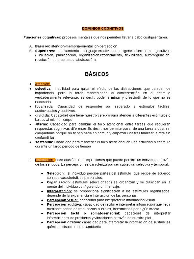 Procesos Cognitivos | Descargar gratis PDF | Pensamiento | Percepción Procesos Cognitivos | Descargar gratis PDF | Pensamiento | Percepción