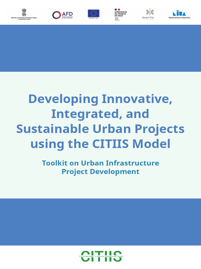 CITIIS Toolkit On Urban Infrastructure Project Development | PDF ...
