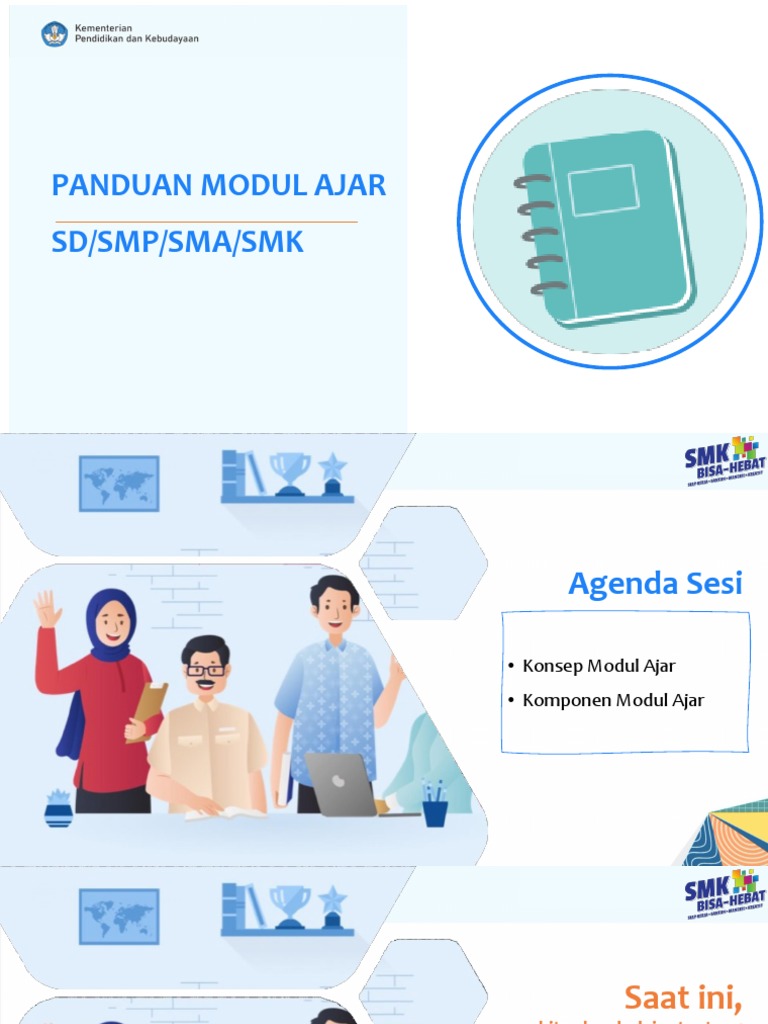 Panduan Pembuatan Modul Ajar | PDF