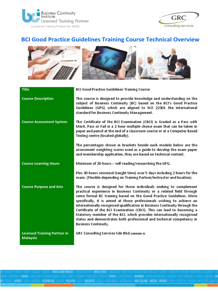 Business Continuity Certification | PDF | Life Cycle Assessment | Test ...