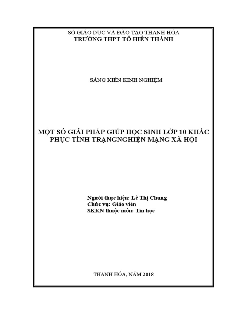 SKKN Mot So Giai Phap Giup Hoc Sinh Lop 10 Khac Phuc Tinh TR S3nABVDJ7zwN2m 033402 | PDF
