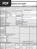 PDS Sample | PDF | Graduate School | Government