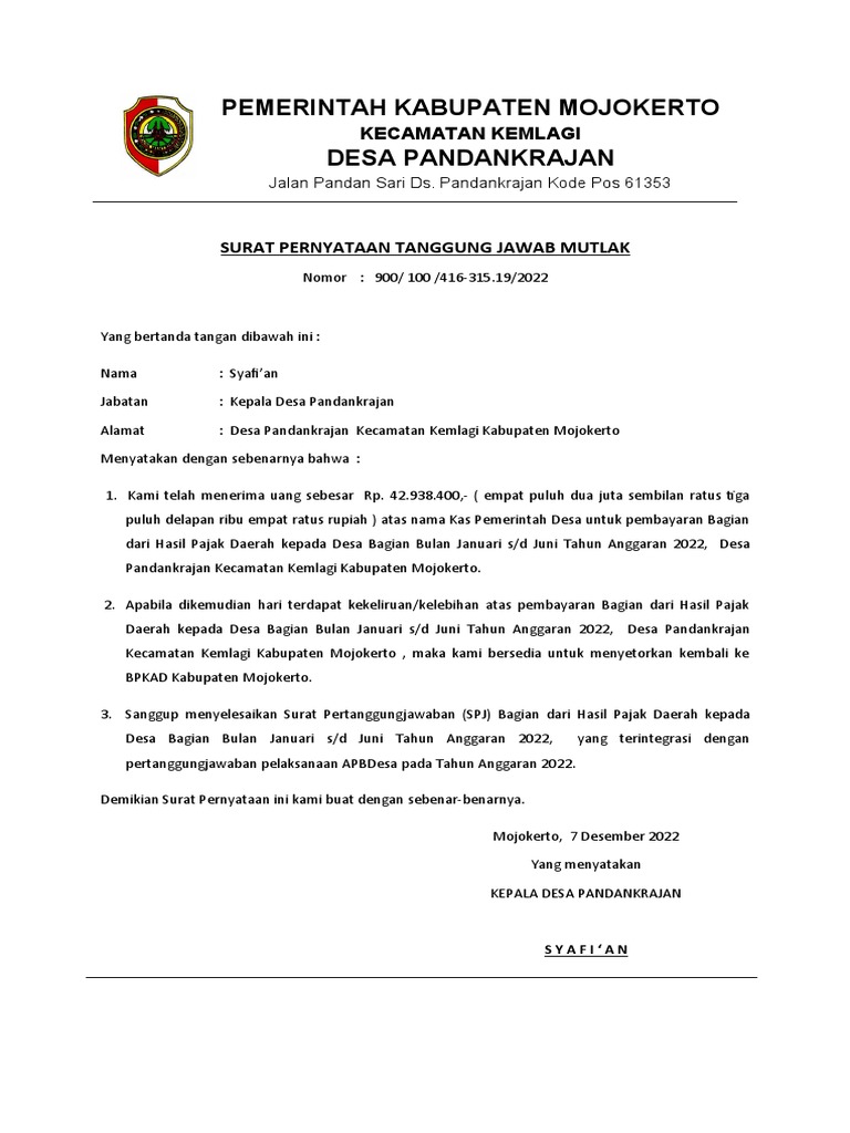 Format SPTJM 22 | PDF