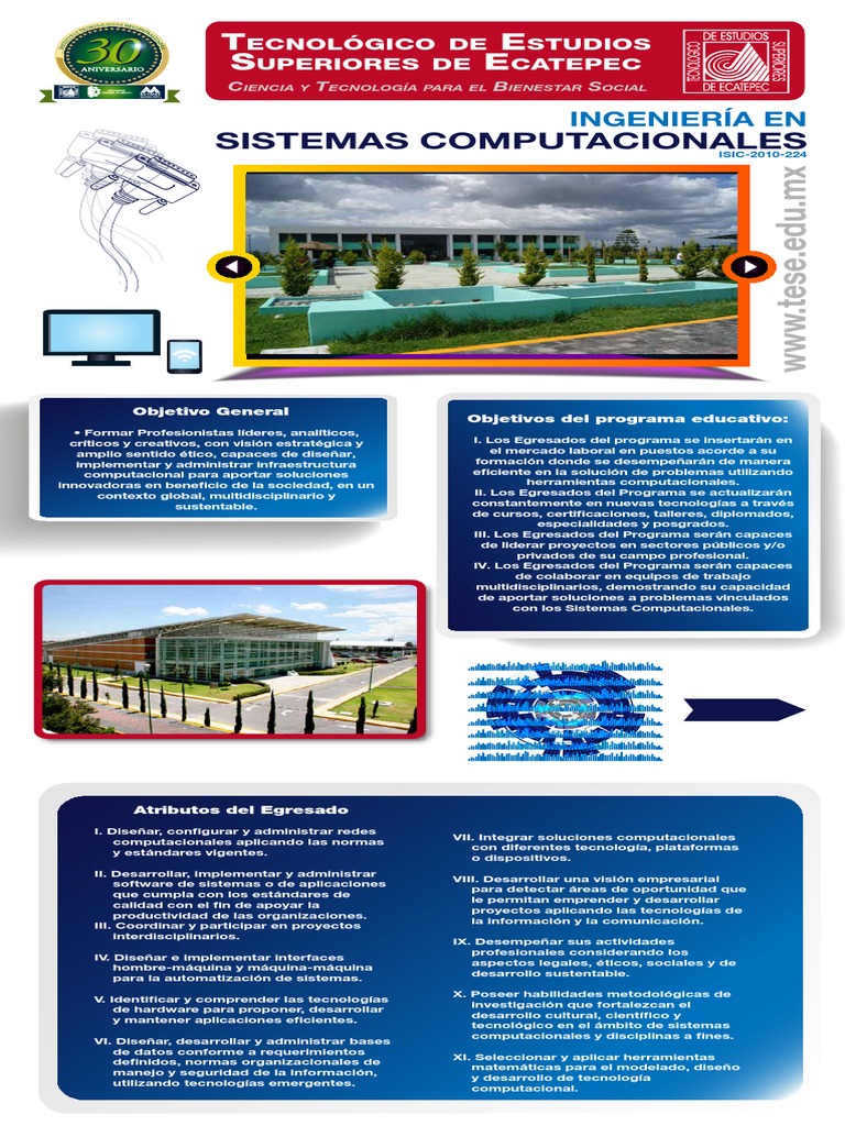 Plan de estudios del programa de Ingeniería en Sistemas Computacionales del Tecnológico de ...