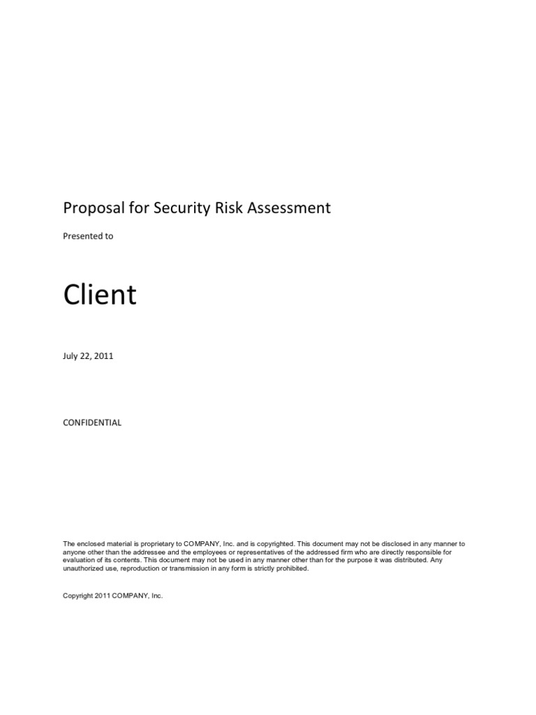 SRA Proposal Template | PDF | Computer Security | Security
