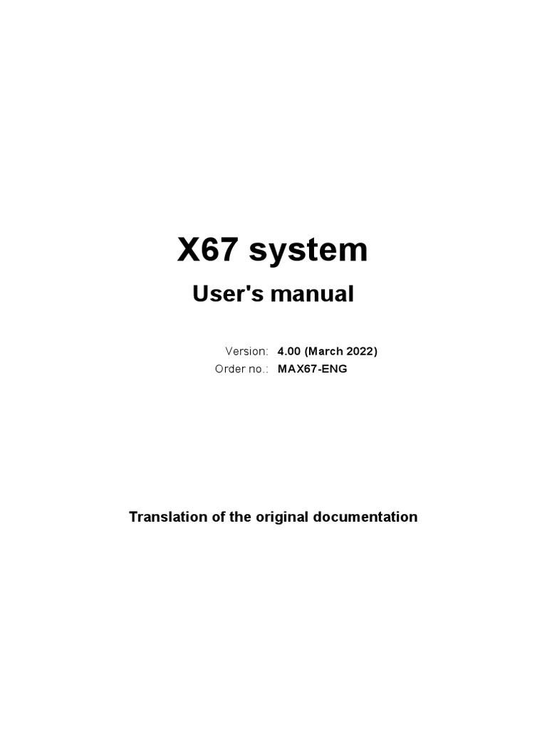 7 BR X67 Manual | PDF | Electrostatic Discharge | Programmable Logic ...