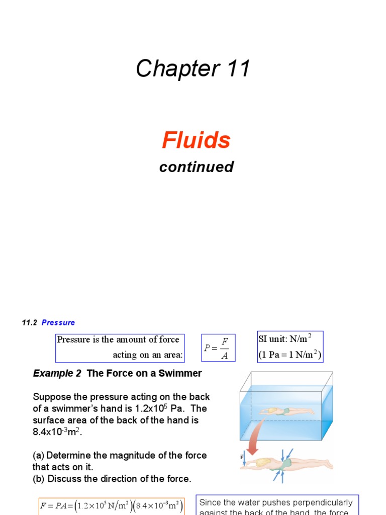 ch11 1 S2 Pre | PDF | Buoyancy | Fluid Dynamics