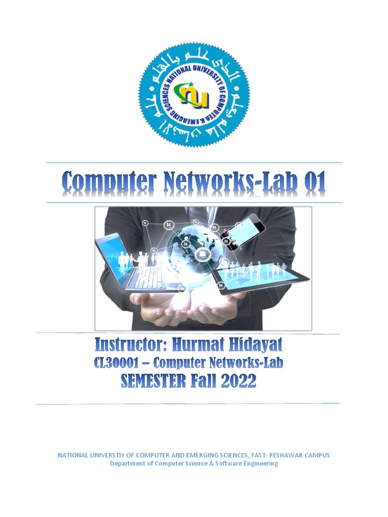 Lab01 Computer Networks Pdf Ip Address Computer Network 