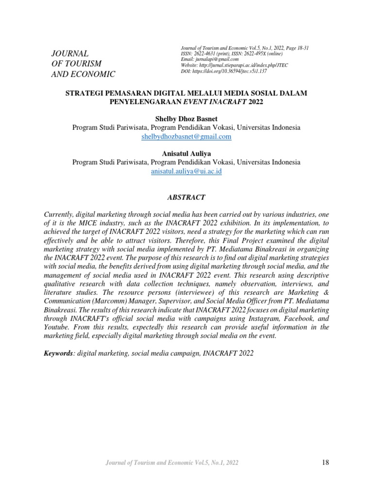 Basnet - Strategi Pemsaran Digital Media (2022) | PDF | Social Media | Popular Culture & Media ...