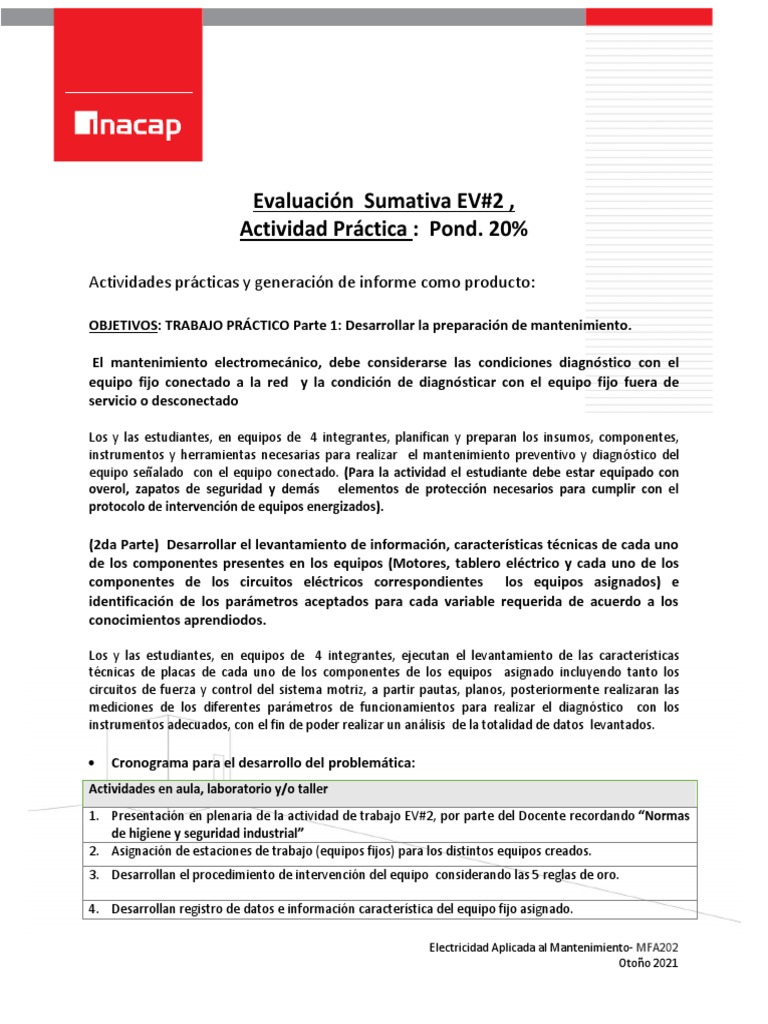 Evaluacion Práctica EV#2 | PDF | Energia electrica | Relé