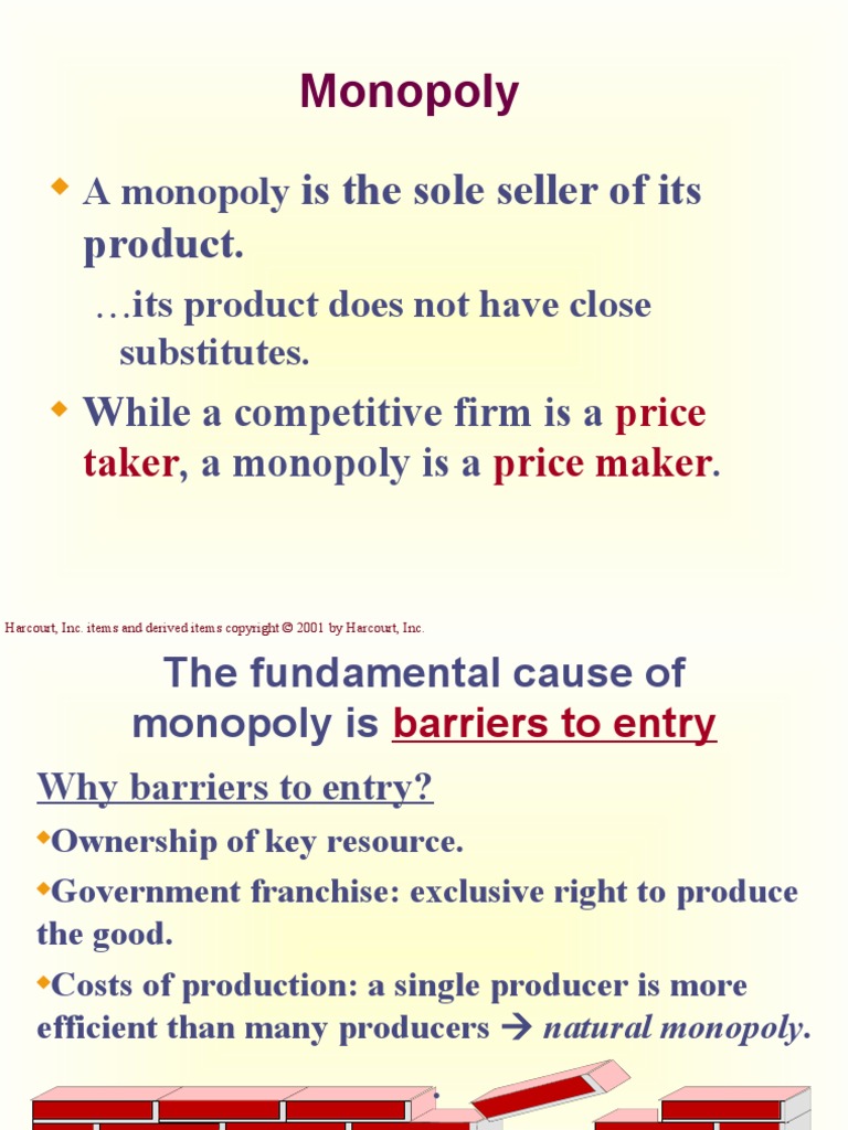 MONOPOLY | PDF | Monopoly | Profit (Economics)