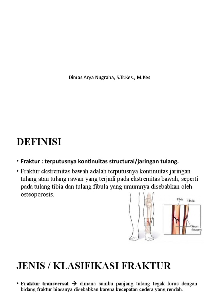 FR Tibia-Fibula | PDF