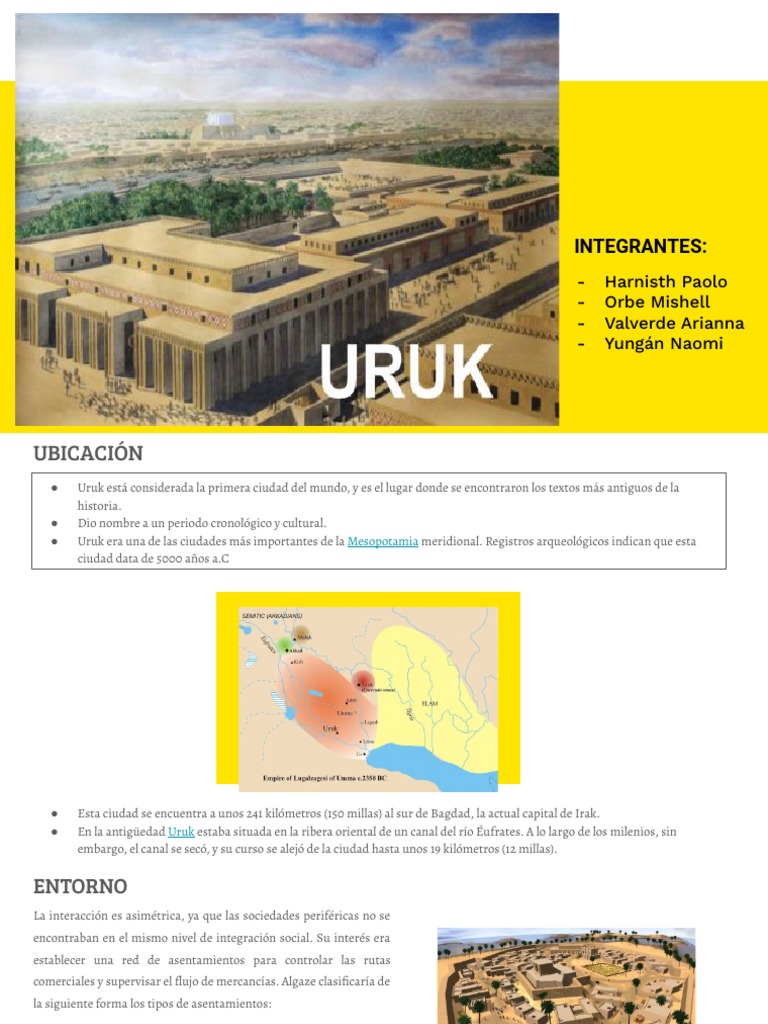 URUK | PDF | Mesopotamia | templo