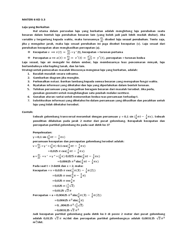 MATERI 6 KD 3.3 | PDF