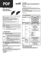 XG-X2000 Series: Controller Instruction Manual | PDF | Usb | Electrical ...