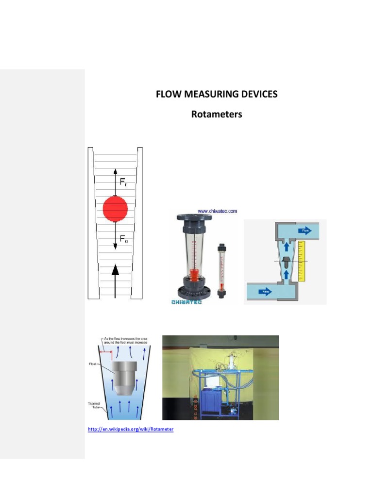 9878flow Measuring Device | PDF | Continuum Mechanics | Classical Mechanics