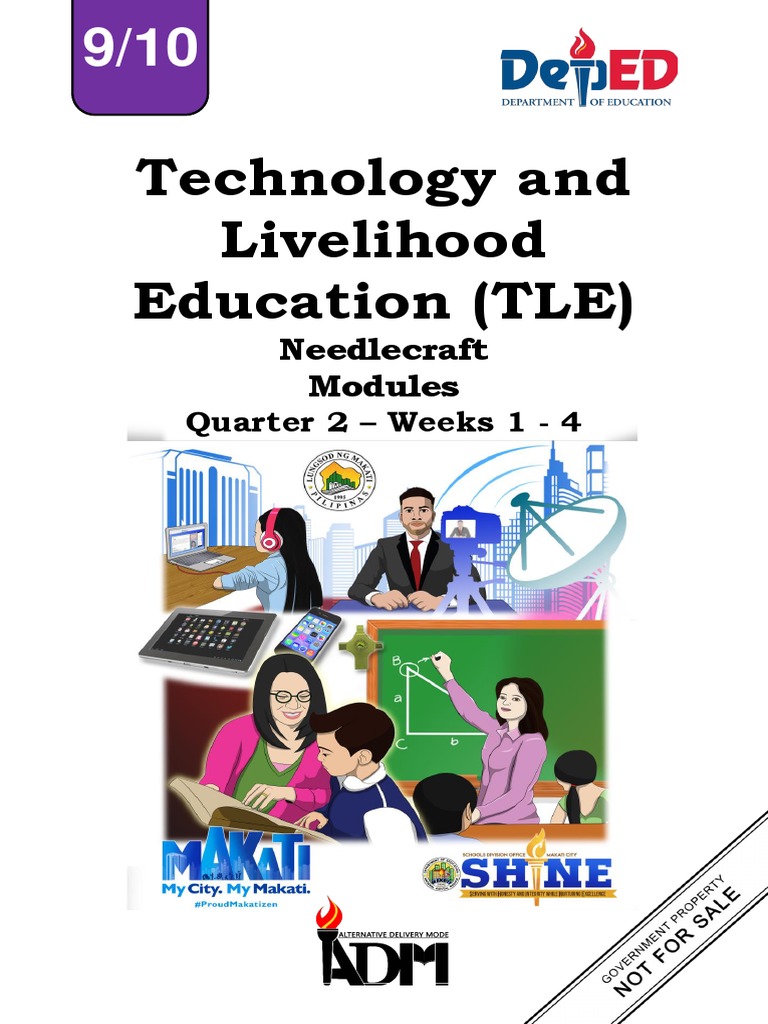 TLE9-10 Needlecraft Q2 Weeks1to4 Binded Ver1.0 | PDF | Crochet | Yarn