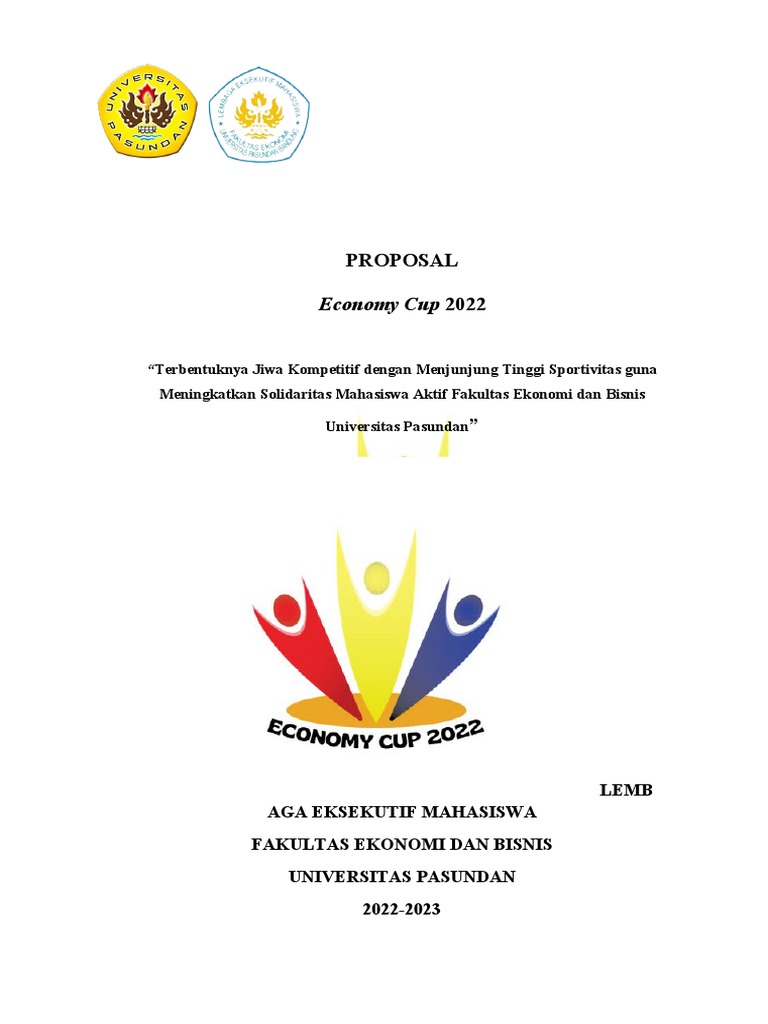 Proposal Internal EC 2022 BISMILAH FIX | PDF | Bisnis | Seni