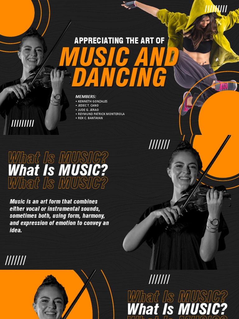 Appreciating The Art of Music and Dancing | PDF | Pitch (Music) | Sound