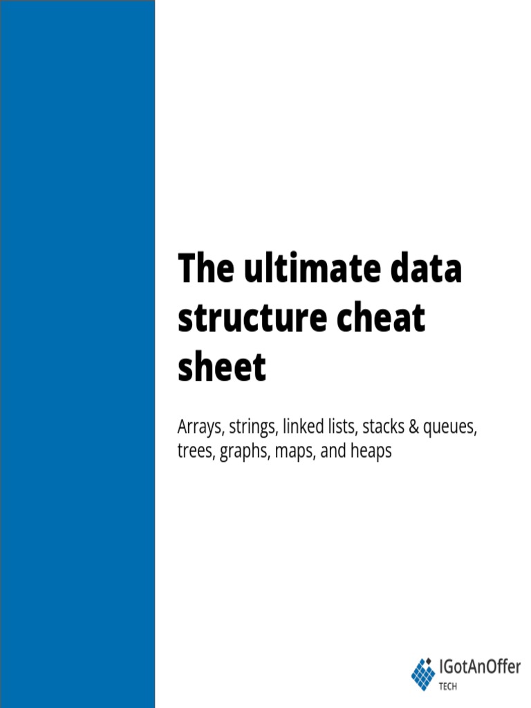DSA CheatSheet 1669861526 | PDF | Combinatorics | Mathematical Relations