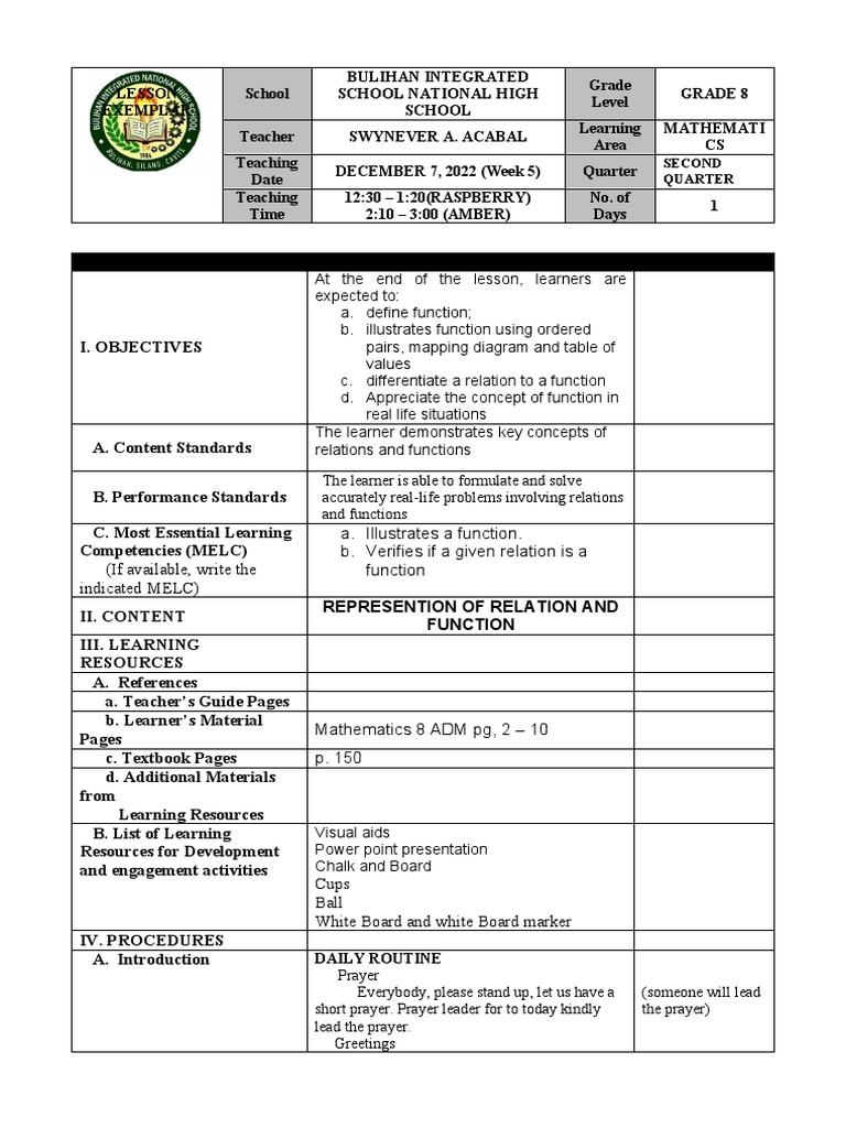 Acabal DLP For Final Demo | PDF | Function (Mathematics) | Learning