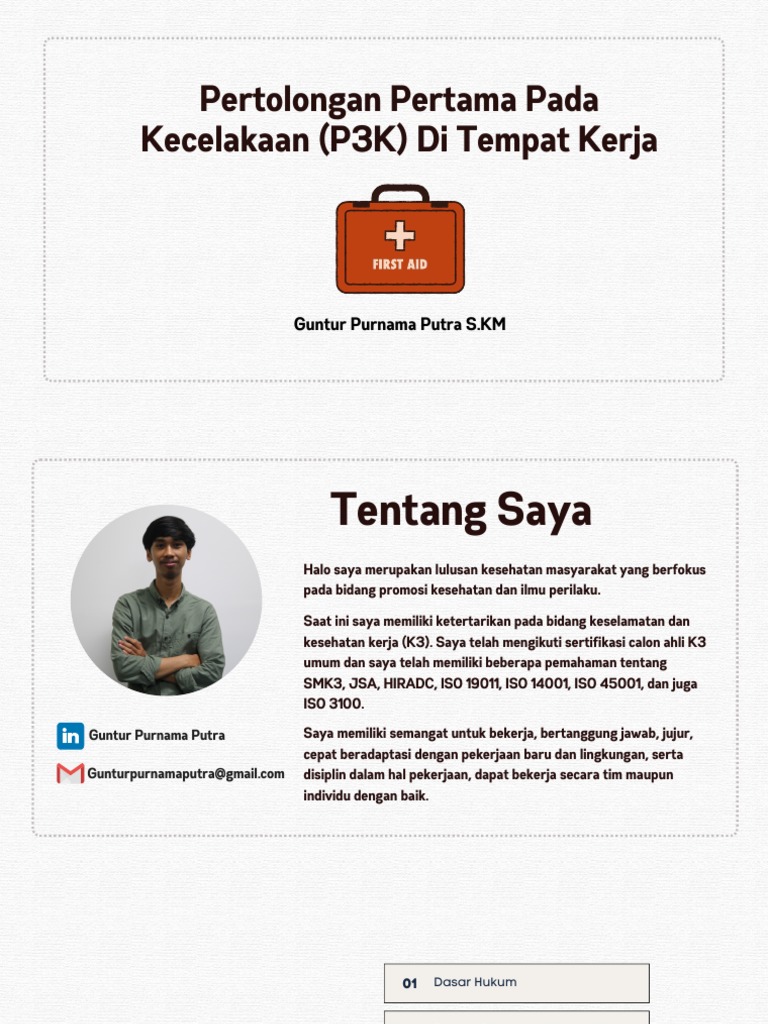 P3K Di Tempat Kerja | PDF