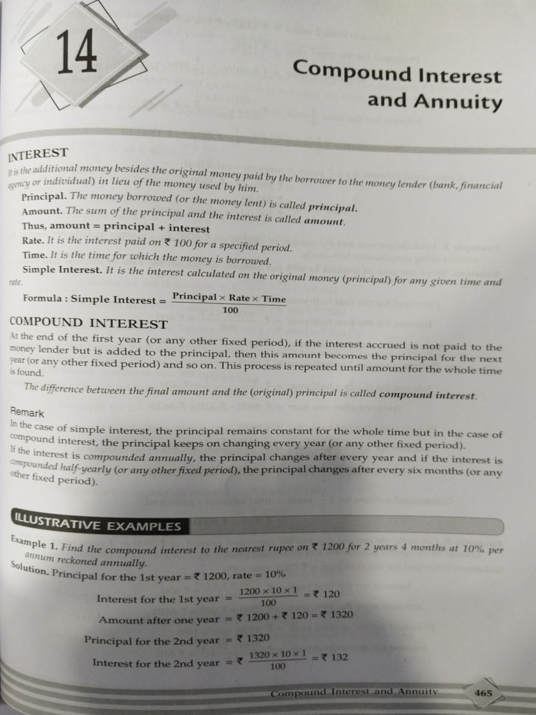 Compound Interest vs Annuities Explained | PDF | Debt | Property