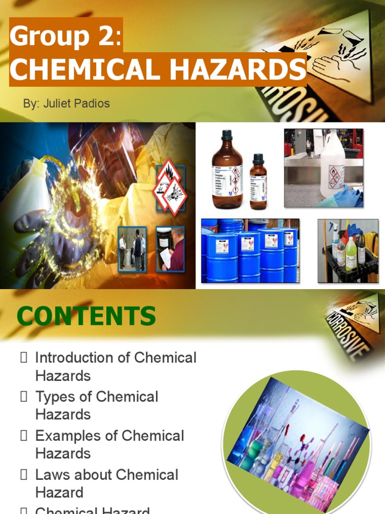 Group2 Chemical-Hazards | PDF | Personal Protective Equipment | Carcinogen