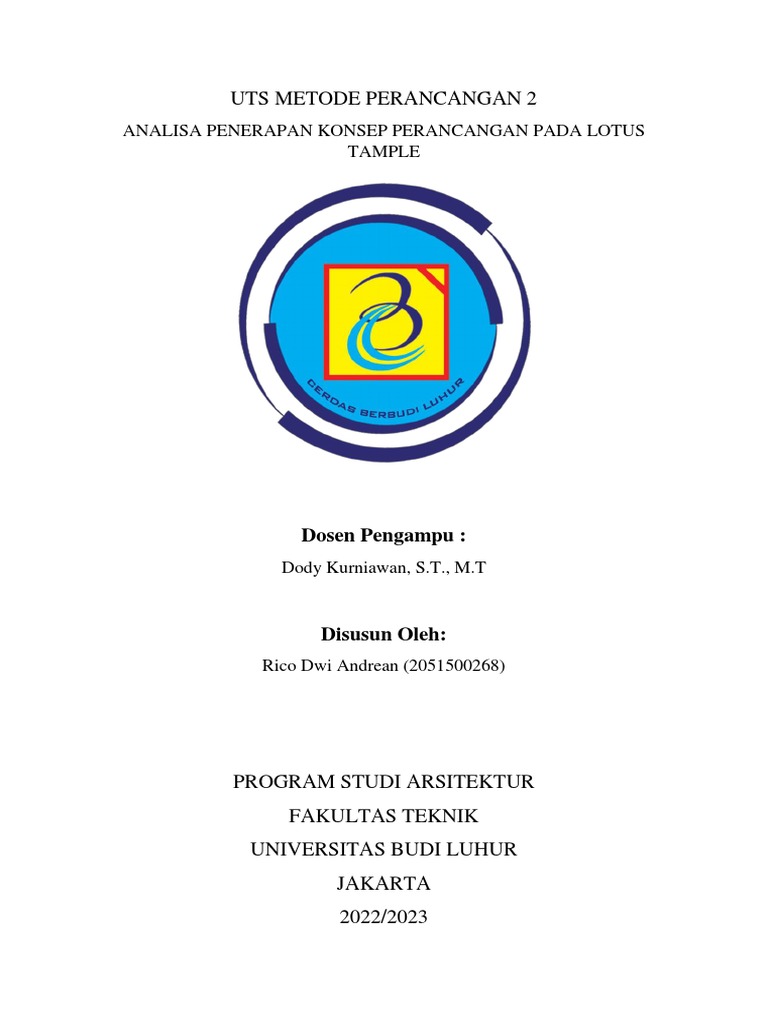 Uts Metode Perancangan 2 | PDF
