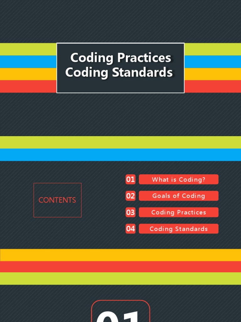 Coding Practices Coding Standards Pdf Computer Programming Software