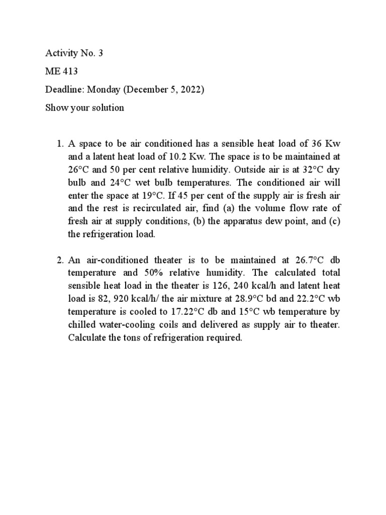 Activity No 3 ME 413 | PDF