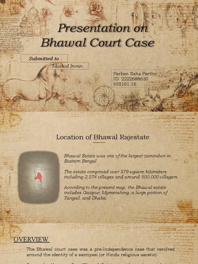 Case On Bhawal Raja | PDF | Bengal