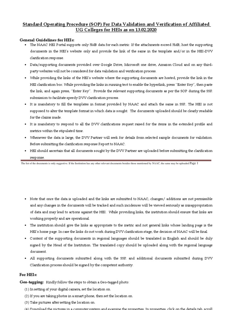 NAAC - SOP-for-HEIs-Revised-Manual-Affiliated-colleges-UG-13.02.2020 ...