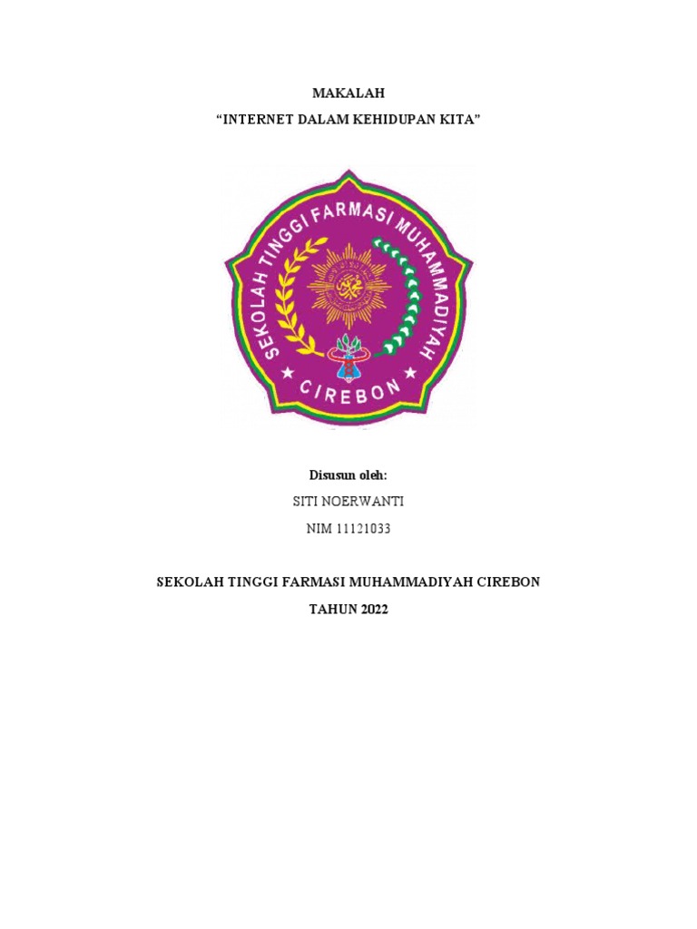 Pengaruh Internet dalam Kehidupan Kita | PDF | Komputer