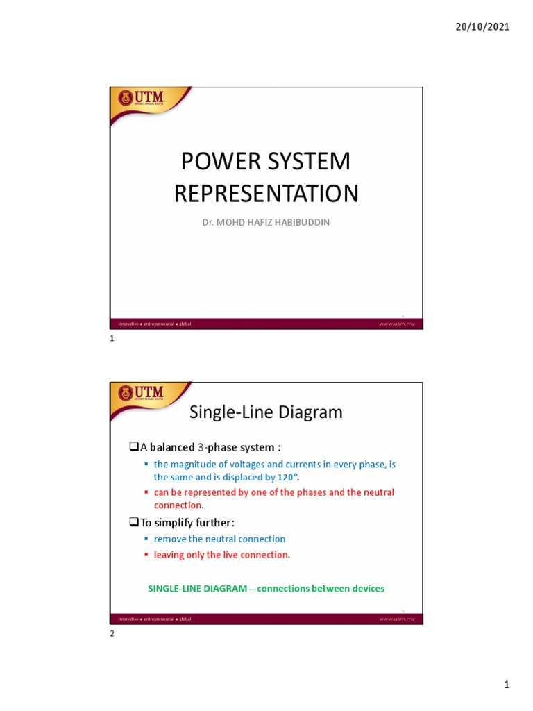 Chapter 1 Per Unit System | PDF | Electrical Impedance | Physical ...