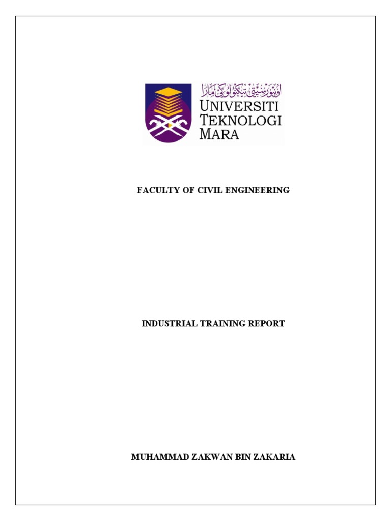 Civil Engineering Internship Report | PDF | Engineering | Roof