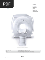 GE - Datasheet - Revolution CT y CT+ | PDF | Ct Scan