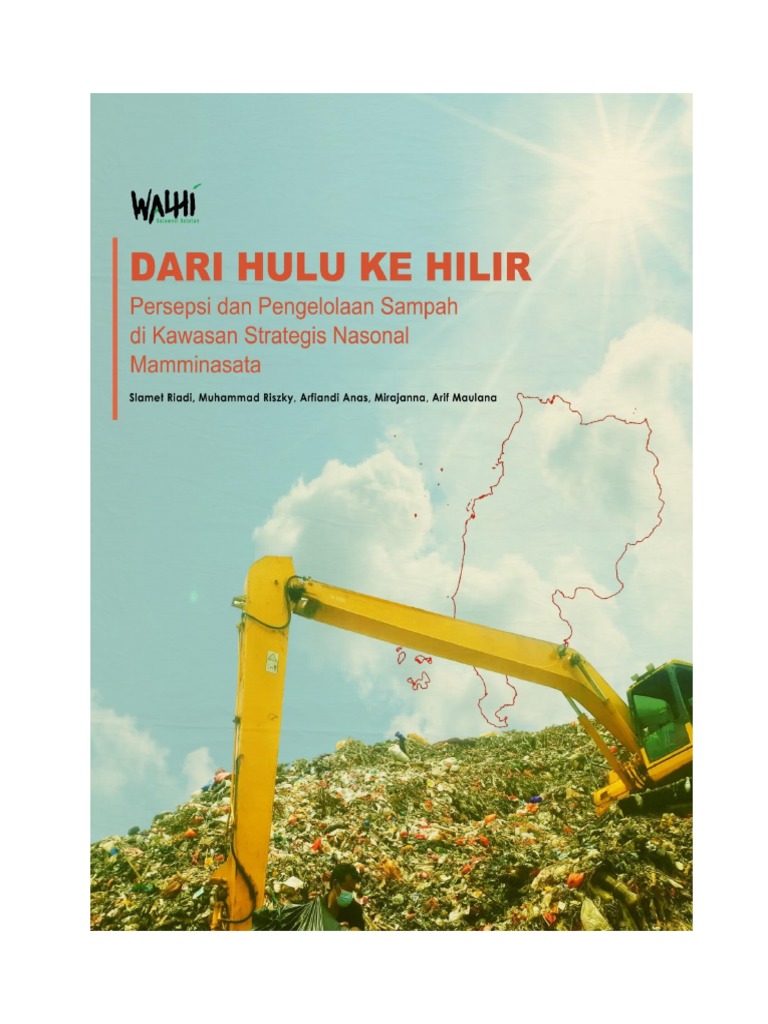 Dokumen FIX-Riset Dari Hulu Ke Hilir Persepsi Pengelolaan Sampah Di KSN Mamminasata | PDF