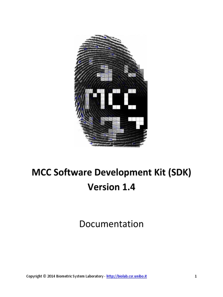 MCCSDK Documentation v1.4 | PDF