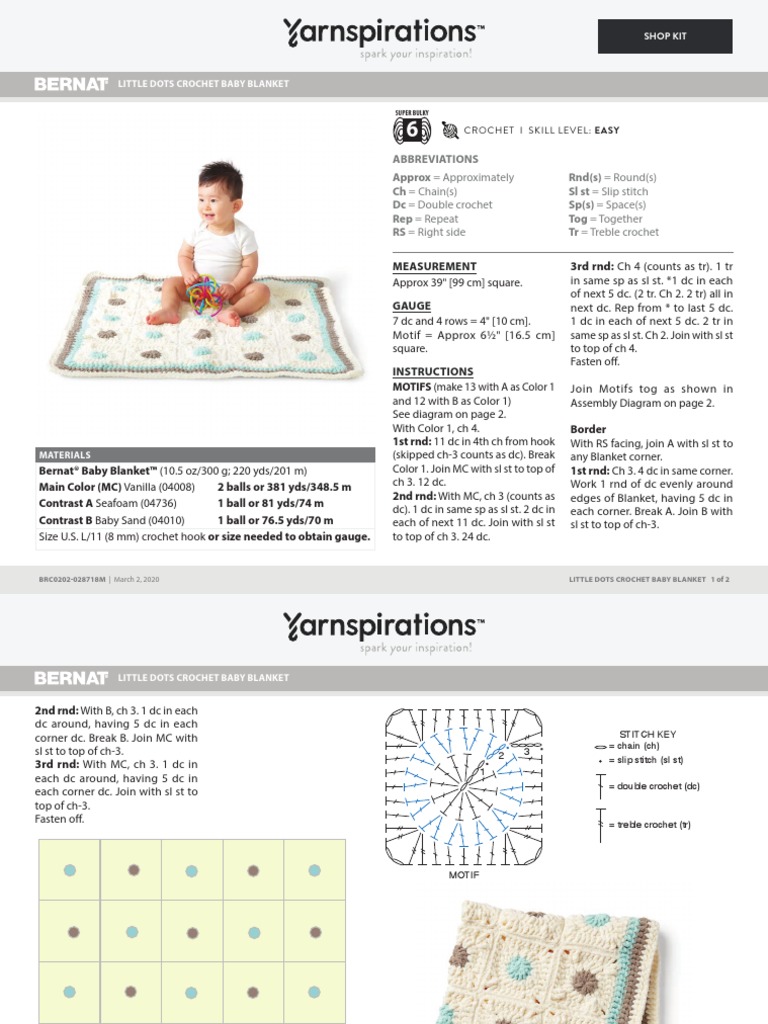 Selimut Pattern | PDF | Crochet | Crafts