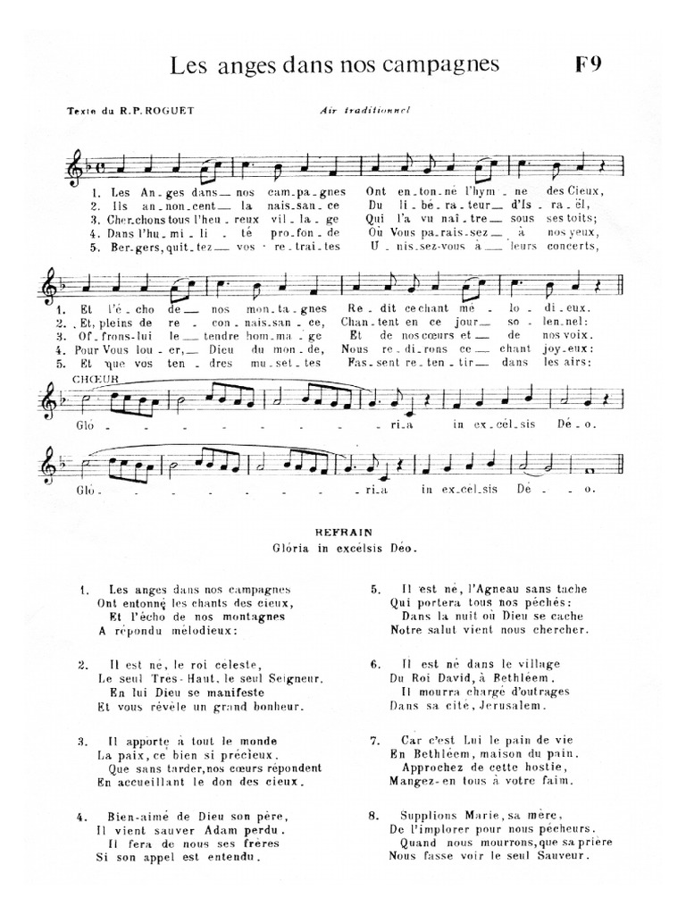 Les Anges Dans Nos Campagnes | PDF