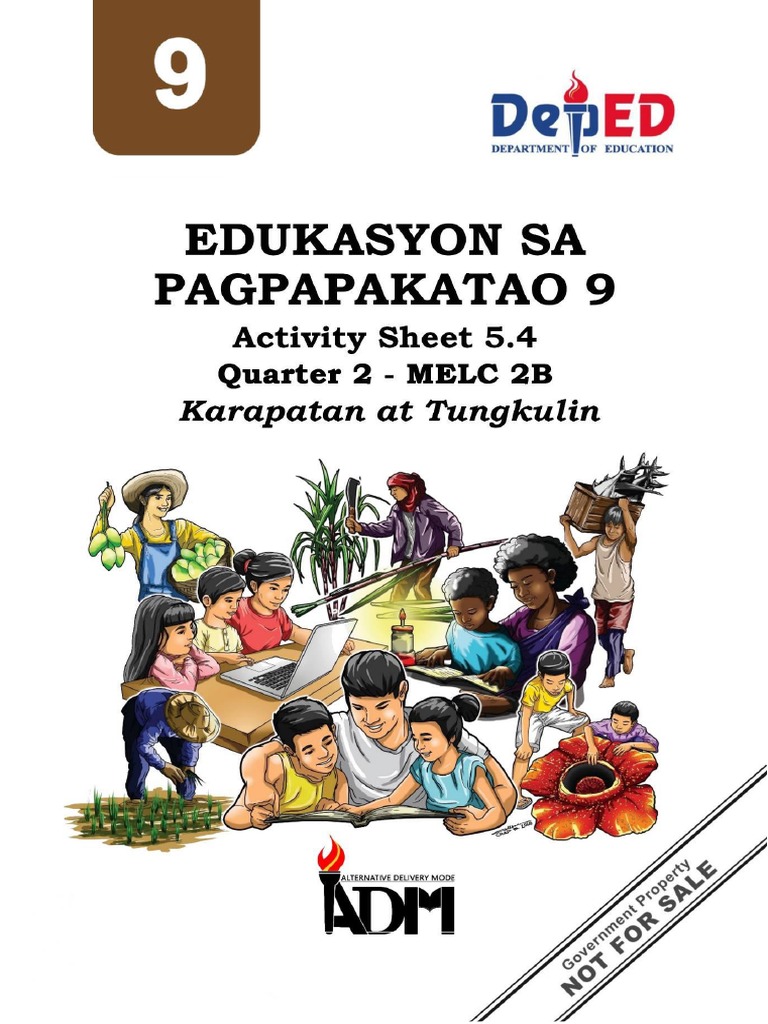 LAS 5.4 EsP 9 Week 2b Final | PDF