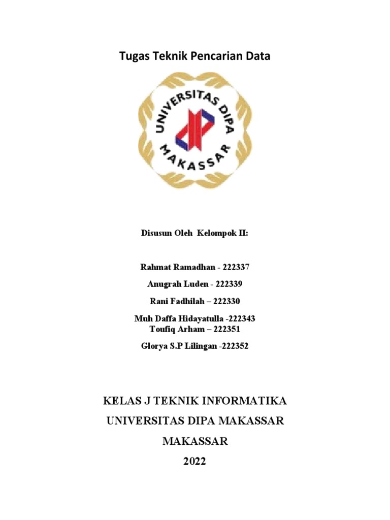 KLP 2 Teknik Pencarian Data | PDF