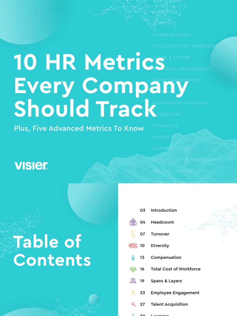10 HR Metrics Every Company Should Track | PDF | Turnover (Employment ...