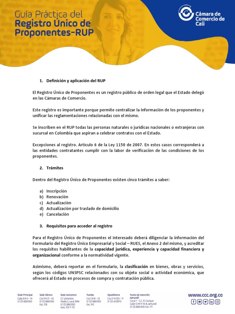 Guia Practica Del Rup | PDF | Contabilidad | Estado financiero
