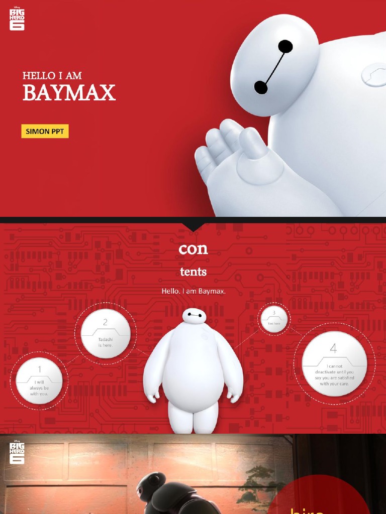 Hello I Am Baymax Simon | PDF